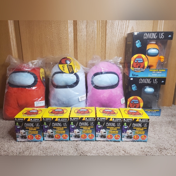 Toikido | Toys | New Among Us Plushies Blind Box Complete Set Crewmate ...